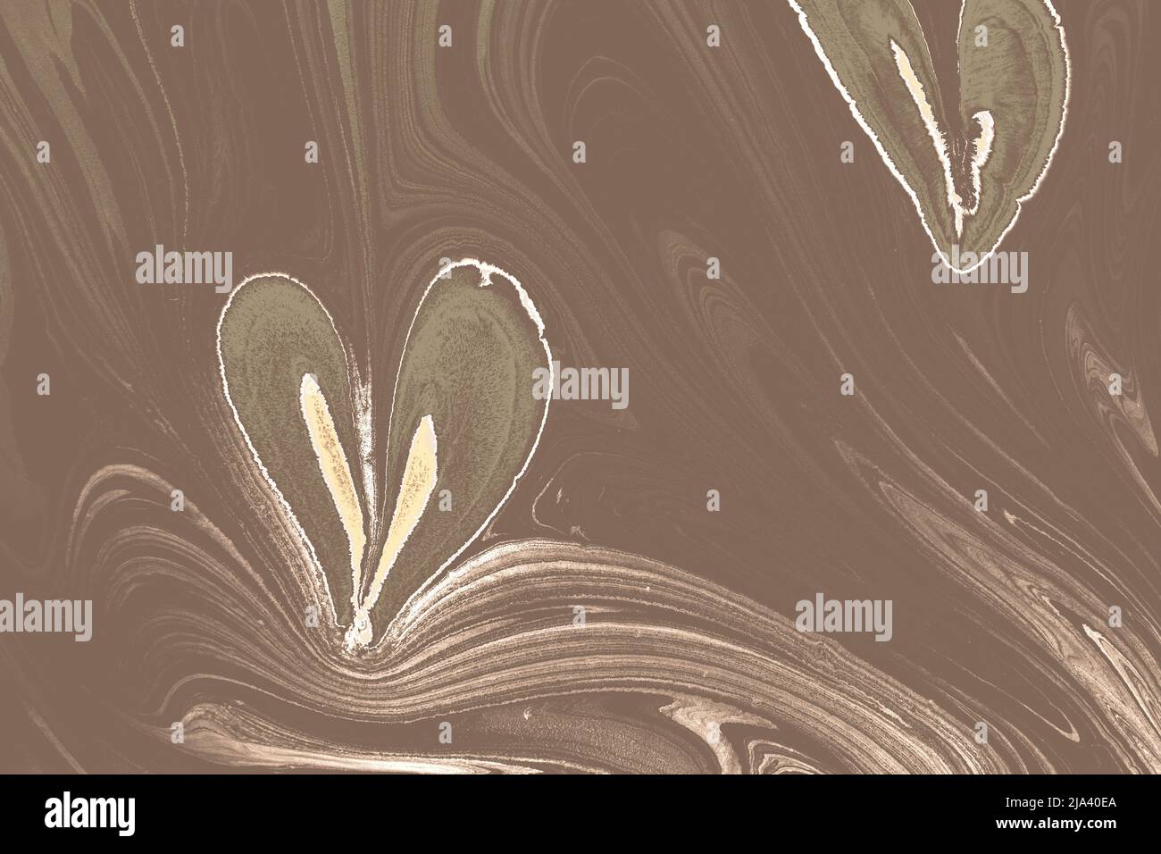 Abstract picture of the heart. Creative marbling heart pattern ...