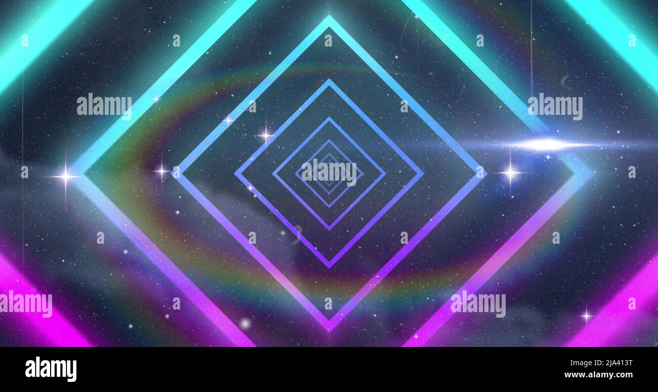 Neon stars hi-res stock photography and images - Alamy