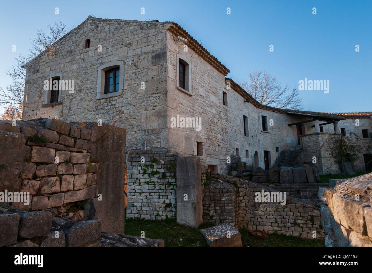 Sepino, Molise. Altilia-Saepinum Stock Photo - Alamy