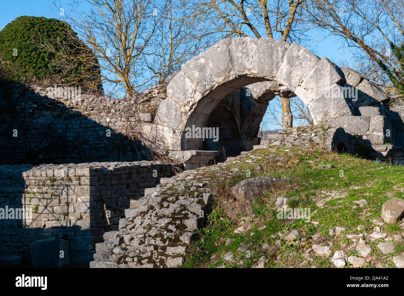 Sepino, Molise. Altilia-Saepinum Stock Photo - Alamy