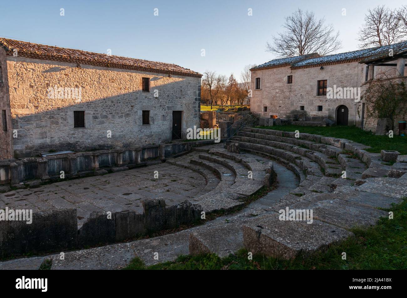 Sepino, Molise. Altilia-Saepinum Stock Photo - Alamy