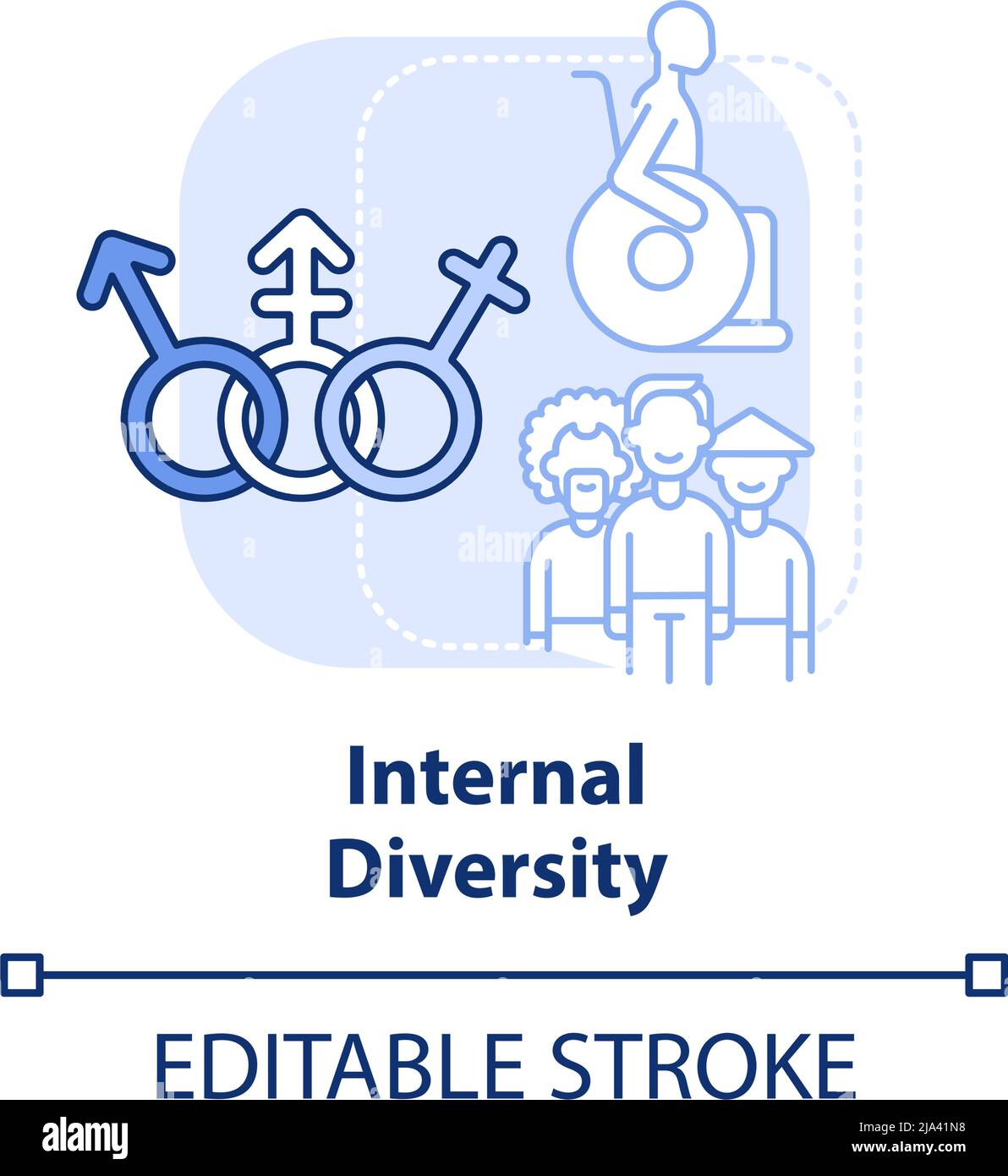 Internal diversity light blue concept icon Stock Vector Image & Art - Alamy Internal diversity light blue concept icon Stock Vector Image & Art - Alamy