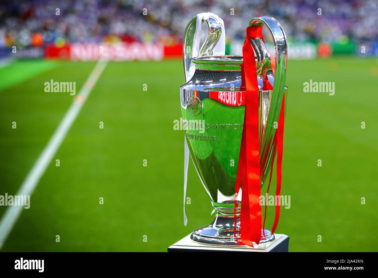 Uefa champions league trophy hi-res stock photography and images - Alamy