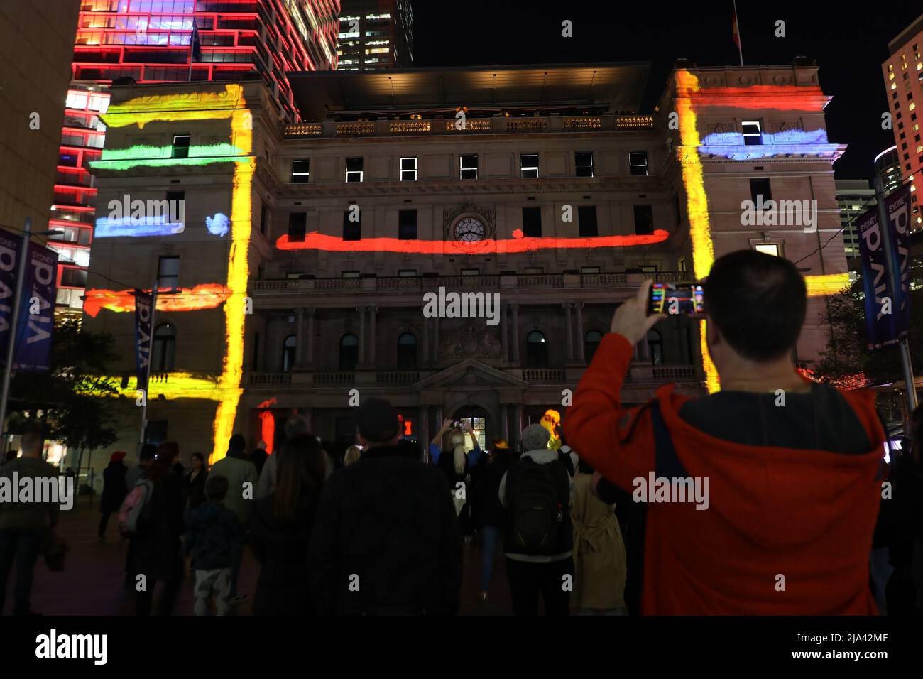 Sydney, Australia. 27th May 2022. Vivid Sydney 2022 runs from 27 May to ...