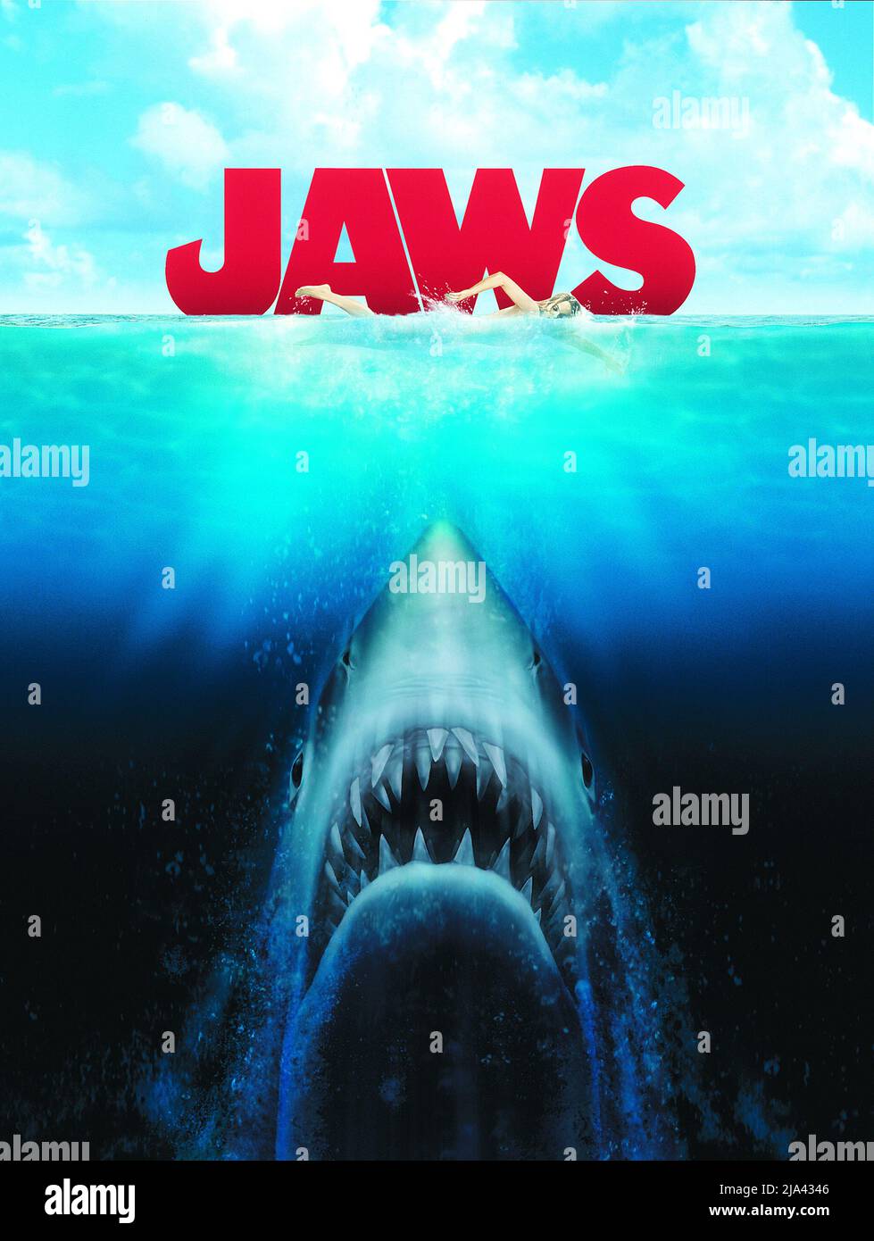JAWS (1975), directed by STEVEN SPIELBERG. Credit: Zanuck/Brown Productions/Universal Pictures ...