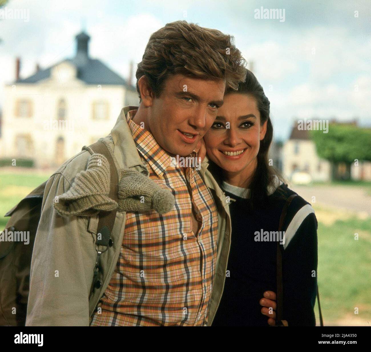 AUDREY HEPBURN and ALBERT FINNEY in TWO FOR THE ROAD (1967), directed ...
