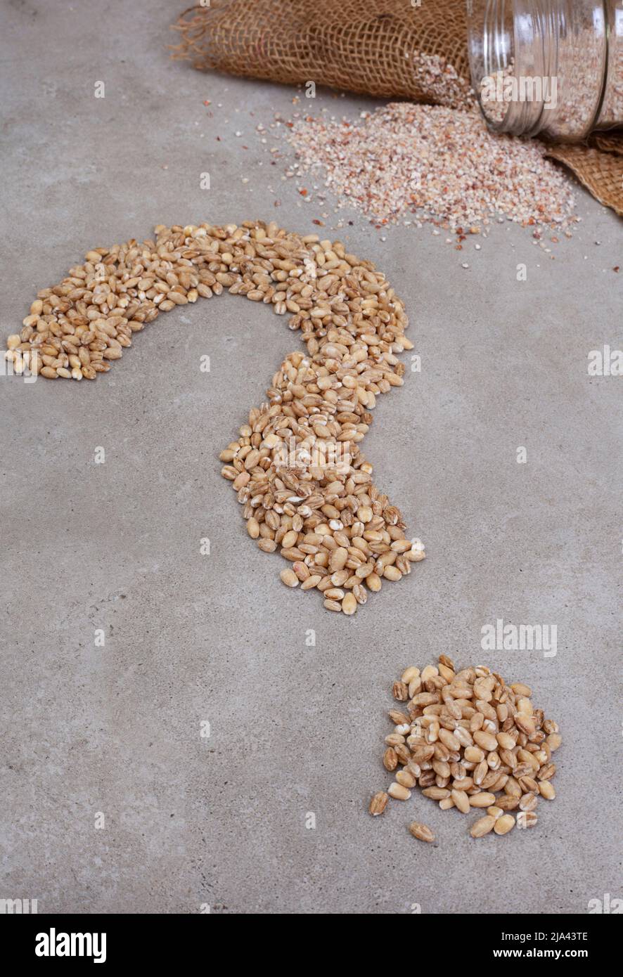 grain shortage and food security, a world in crisis during war between ...