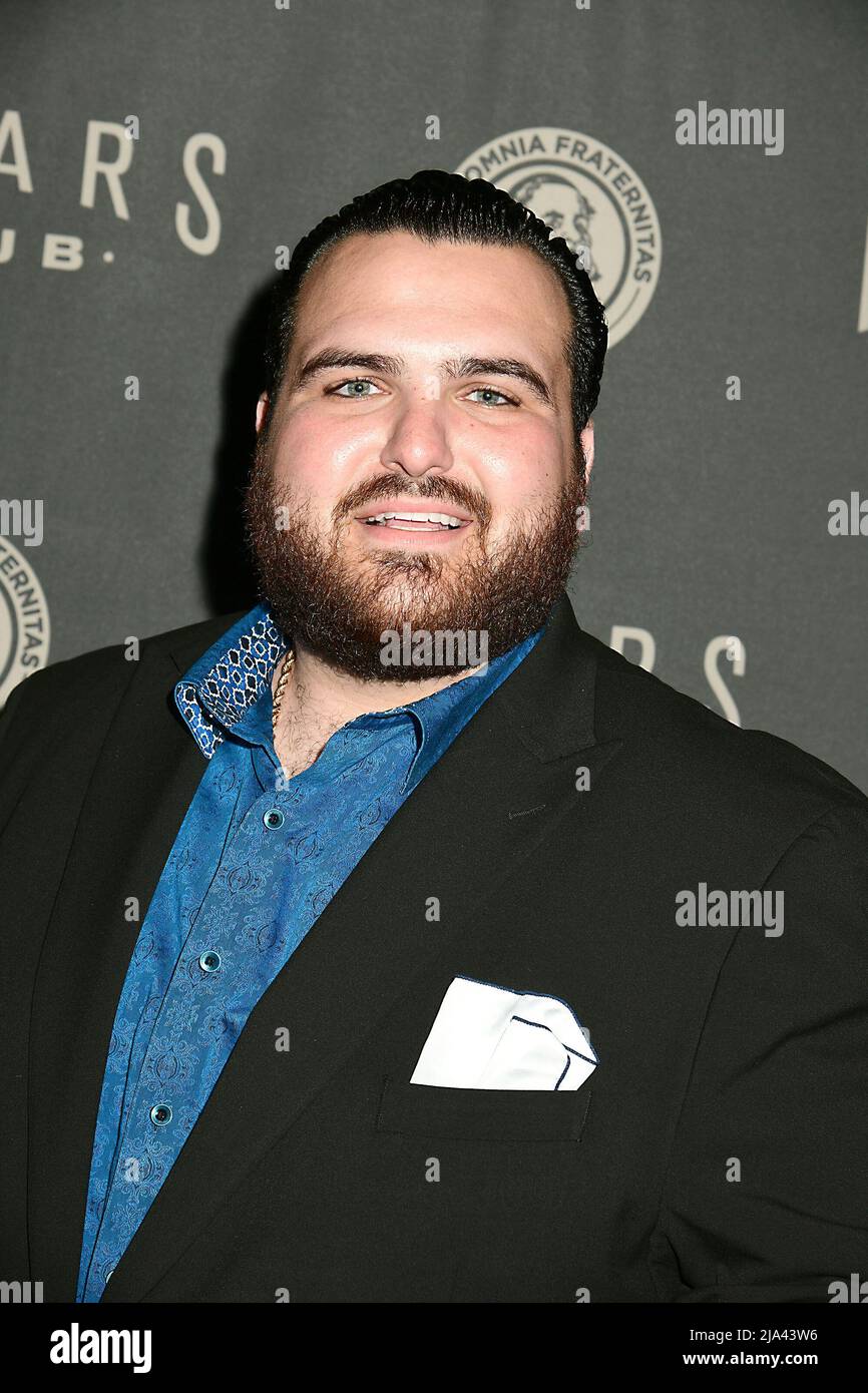 singer from America's Got Talent Sal Valentinitti attends The Friars ...