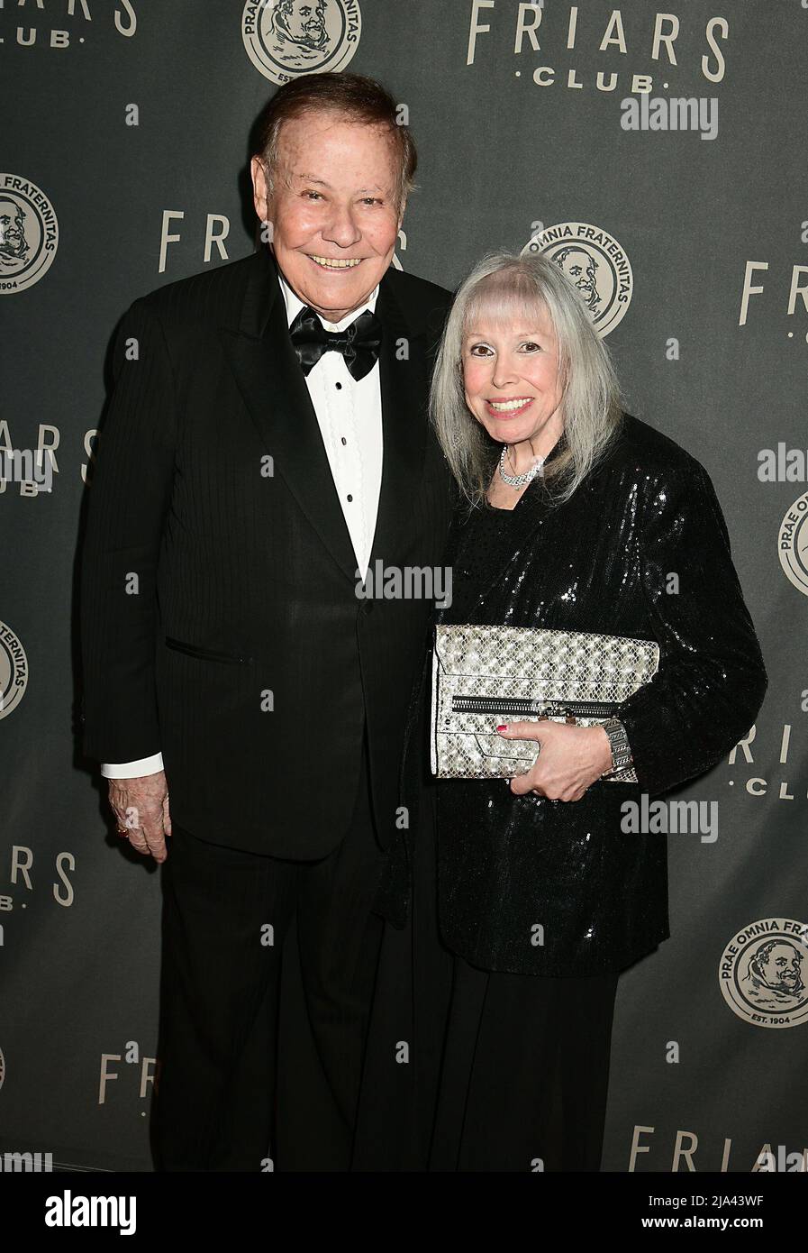 Marvin Scott and wife Lorri Scott attendsThe Friars Club Honors Tracy Morgan with the ...