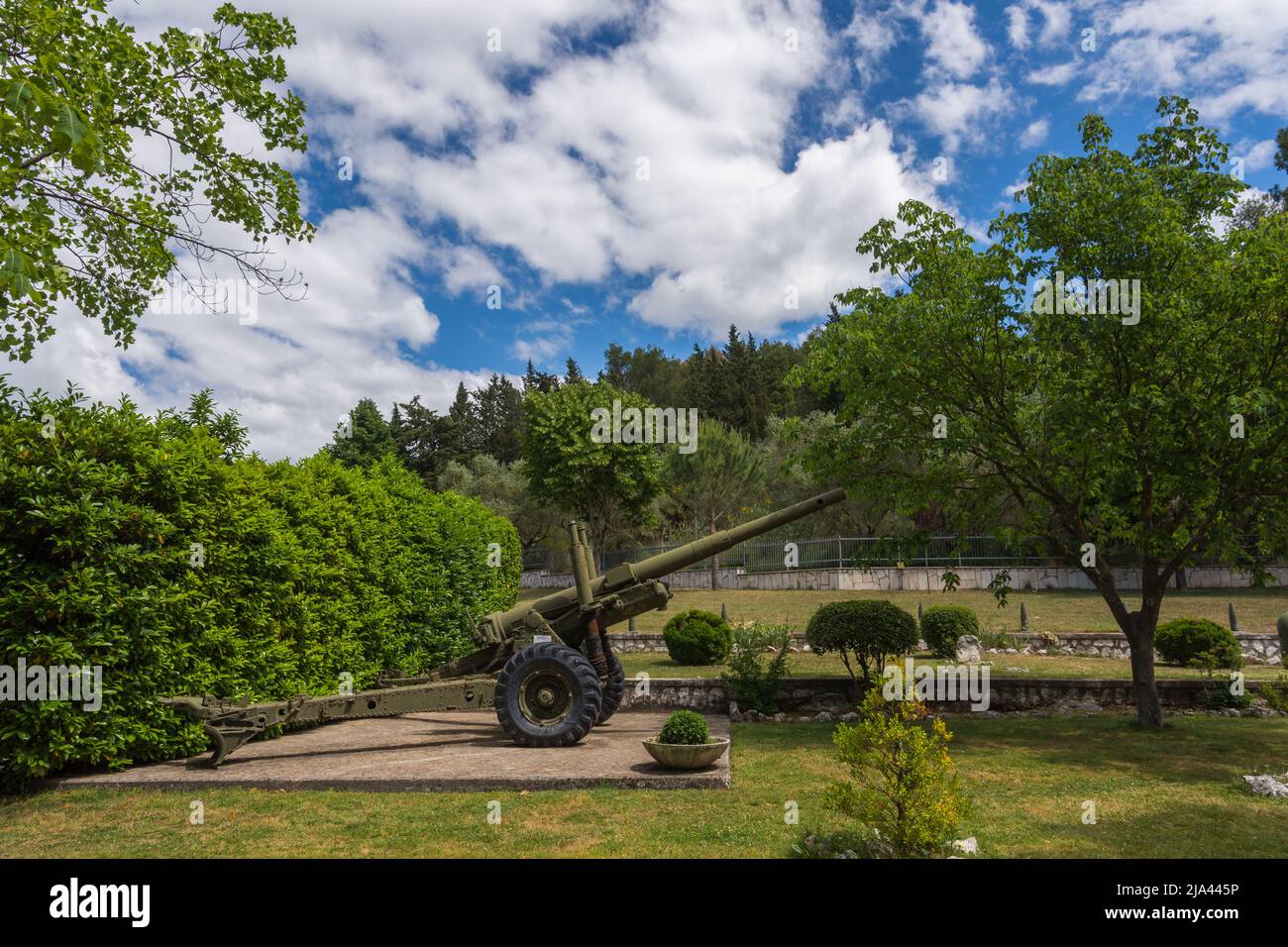 Sacrario Militare di Mignano Montelungo Stock Photo - Alamy