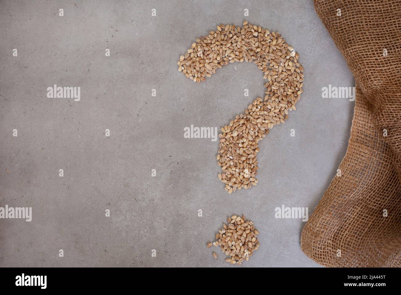 grain shortage and food security, a world in crisis during war between ...