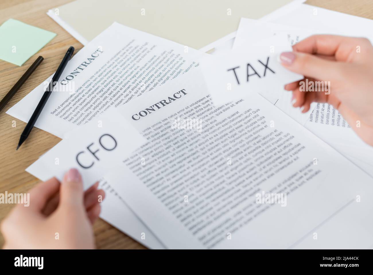 Professional payment agreement hi-res stock photography and images - Alamy