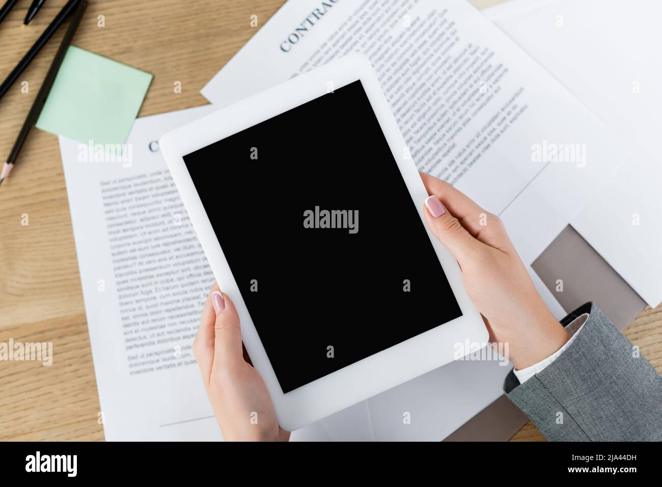 Payment agreement template hi-res stock photography and images - Alamy