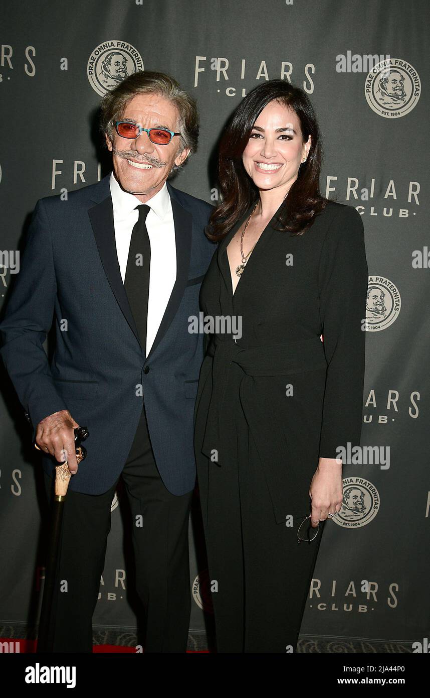 Geraldo Rivera and wife Erica Rivera attend The Friars Club Honors ...