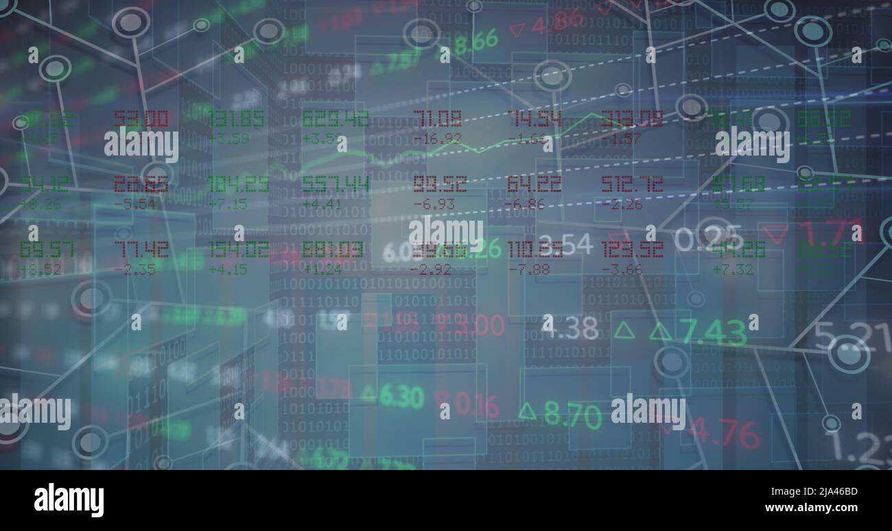 Image of stock market and over processing Stock Photo - Alamy