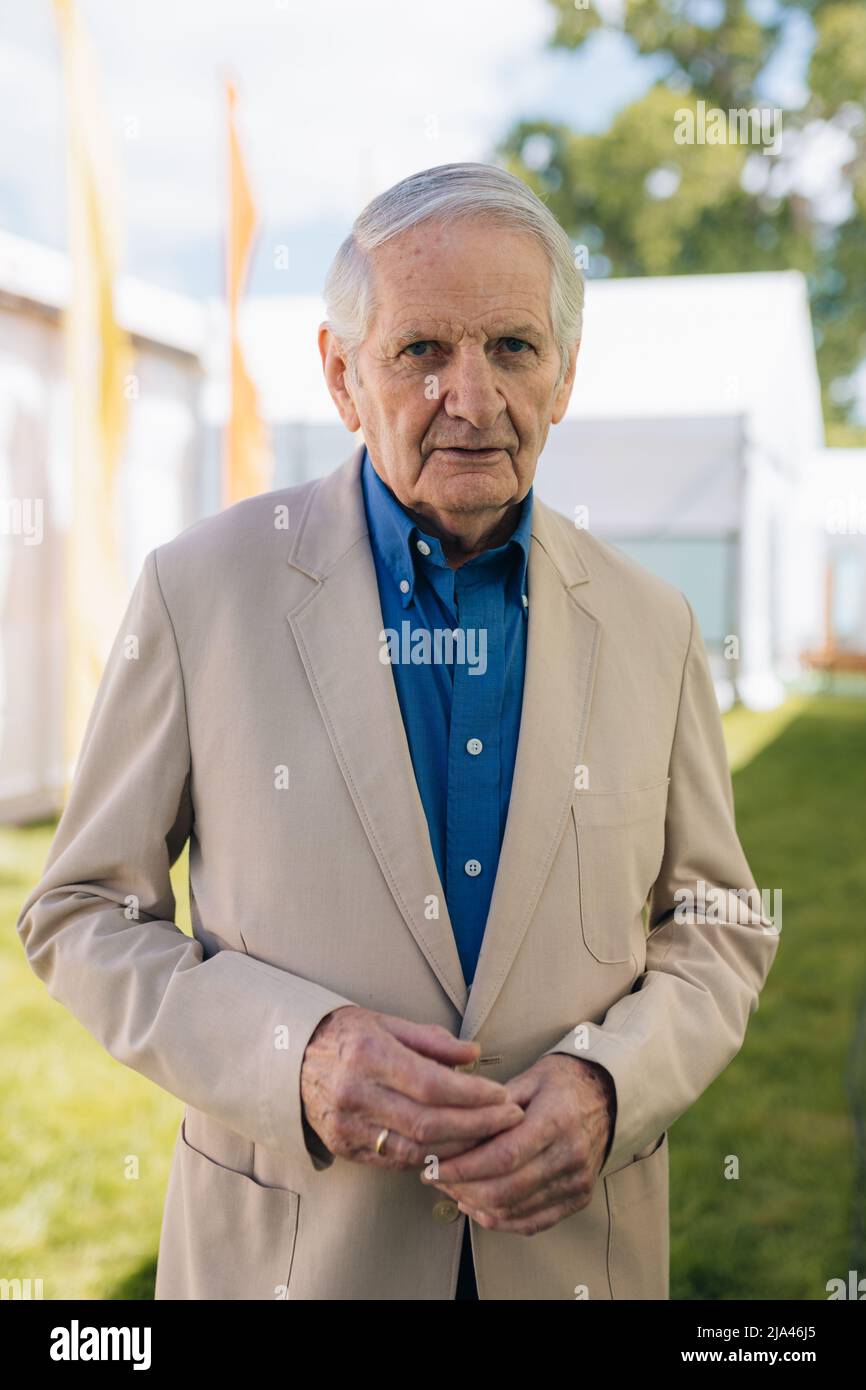 Hay-on-Wye, Wales, UK. 27th May, 2022. Norman Scott Portrait at Hay ...
