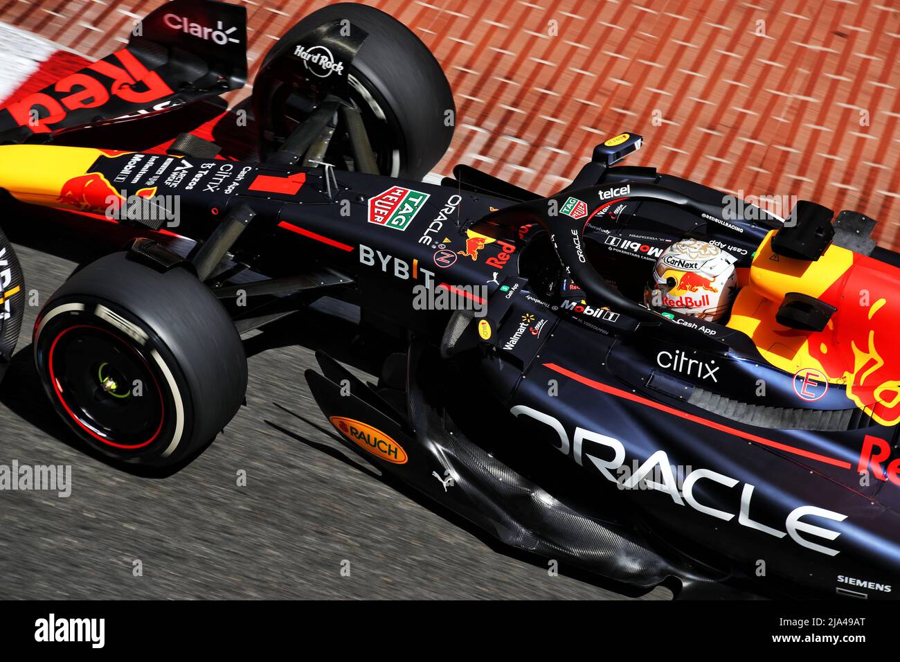 Max Verstappen (NLD) Red Bull Racing RB18. Monaco Grand Prix, Friday 27th May 2022. Monte Carlo ...