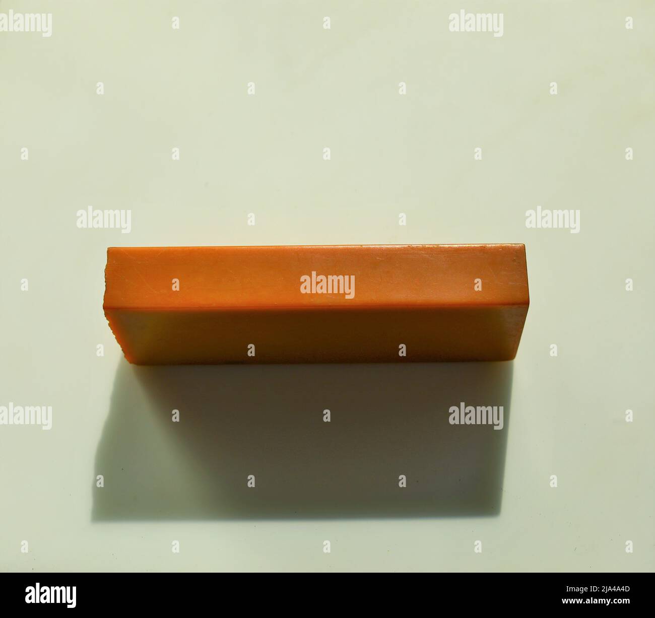 Butterscotch color genuine bakelite block vintage collectable plastic ...