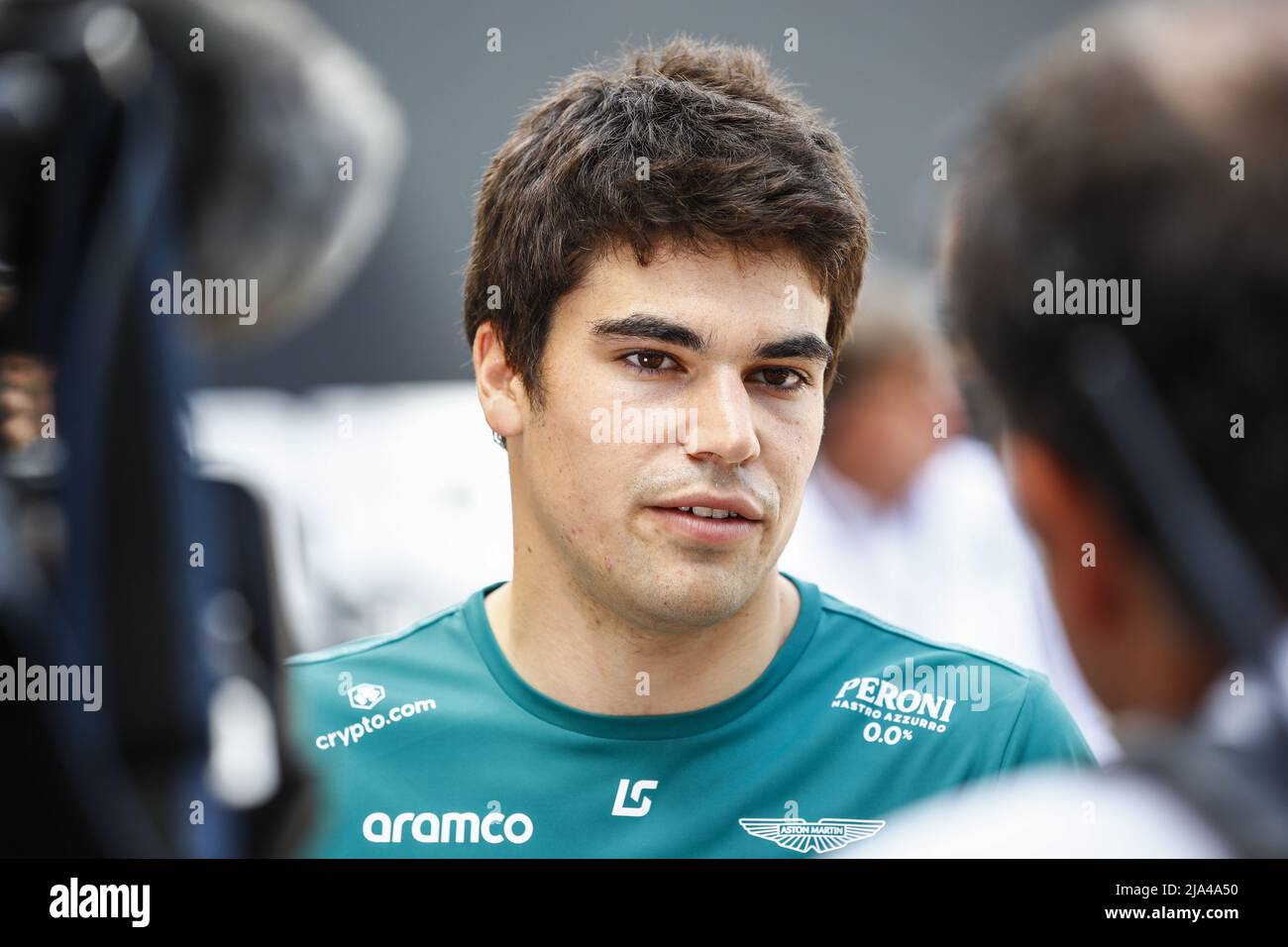 STROLL Lance (can), Aston Martin F1 Team AMR22, portrait during the Formula 1 Grand Prix de ...
