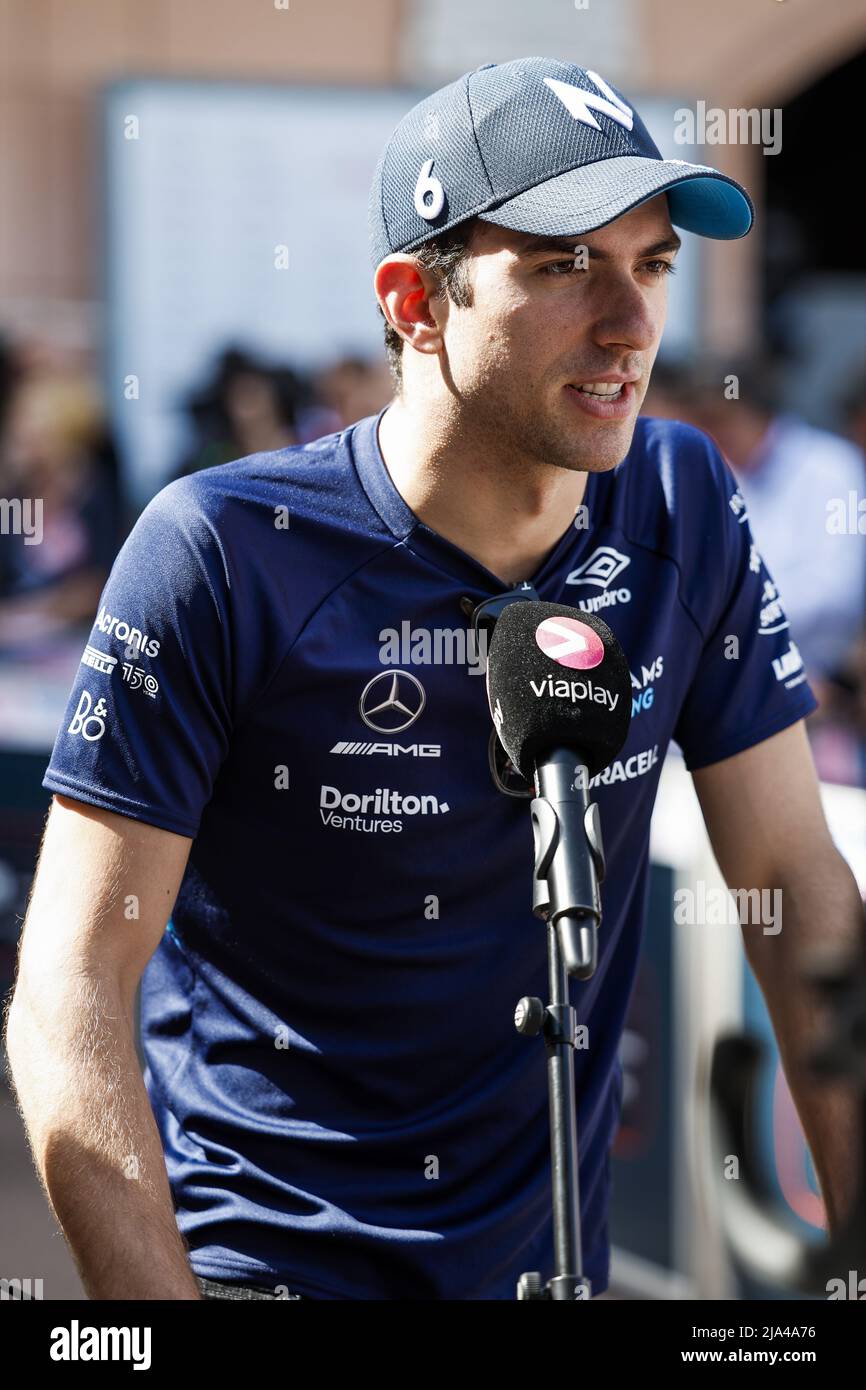 LATIFI Nicholas (can), Williams Racing FW44, portrait during the ...