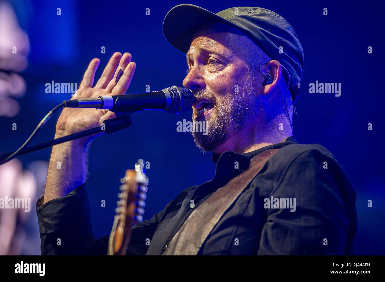 Herning, Denmark. 26th May, 2022. The Danish rock band Kashmir performs ...