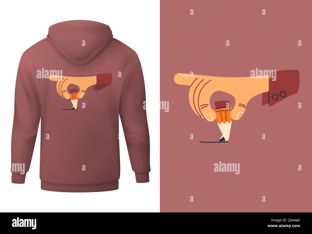 Vector illustration in graphic style. Digital art Stock Vector Image ...