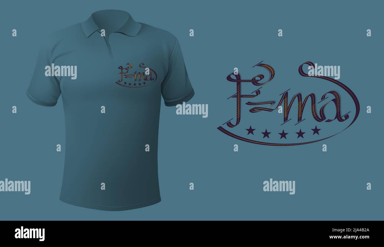 Font design word math illustration Stock Vector Images - Alamy