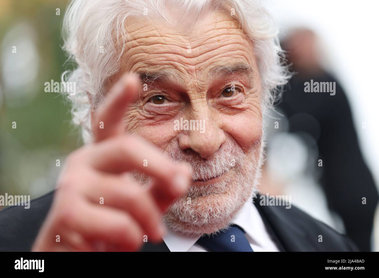 Cannes, France. 26th May, 2022. French actor Jacques Weber arrives for ...
