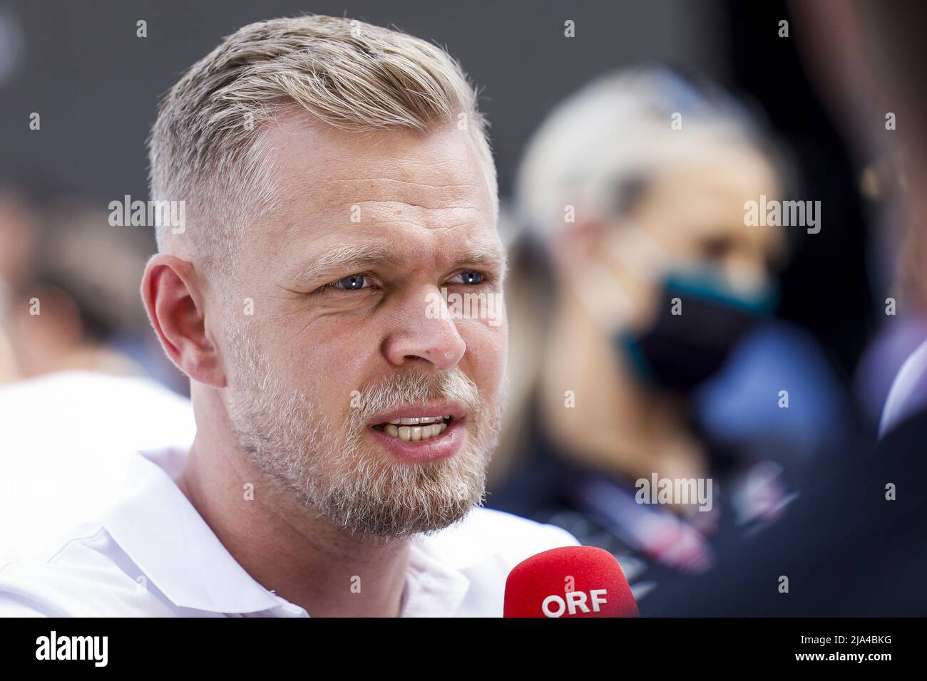 MAGNUSSEN Kevin (den), Haas F1 Team VF-22 Ferrari, portrait during the ...