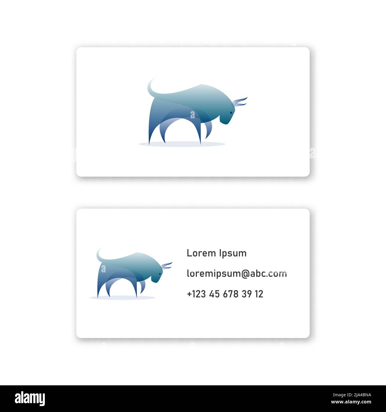 Bull head side view Cut Out Stock Images & Pictures - Alamy