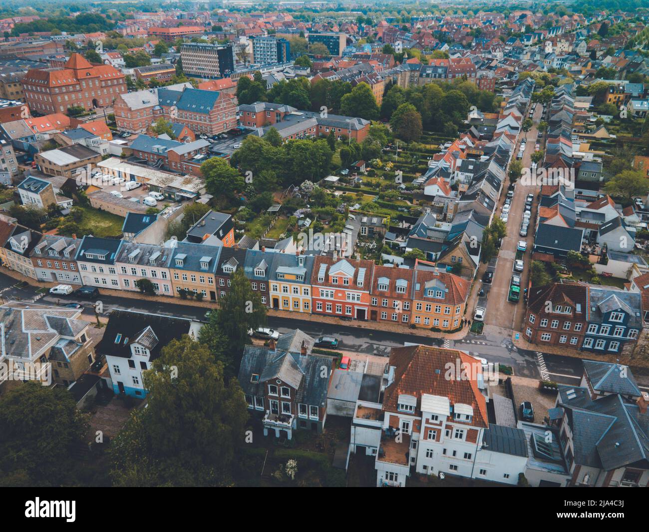 Views of Odense, Denmark (Funen) by Drone Stock Photo - Alamy