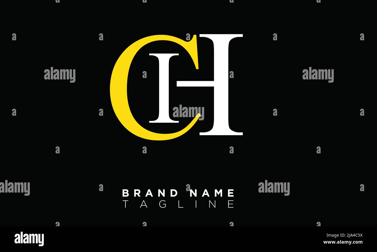 Ch initials logo Stock Vector Images - Alamy