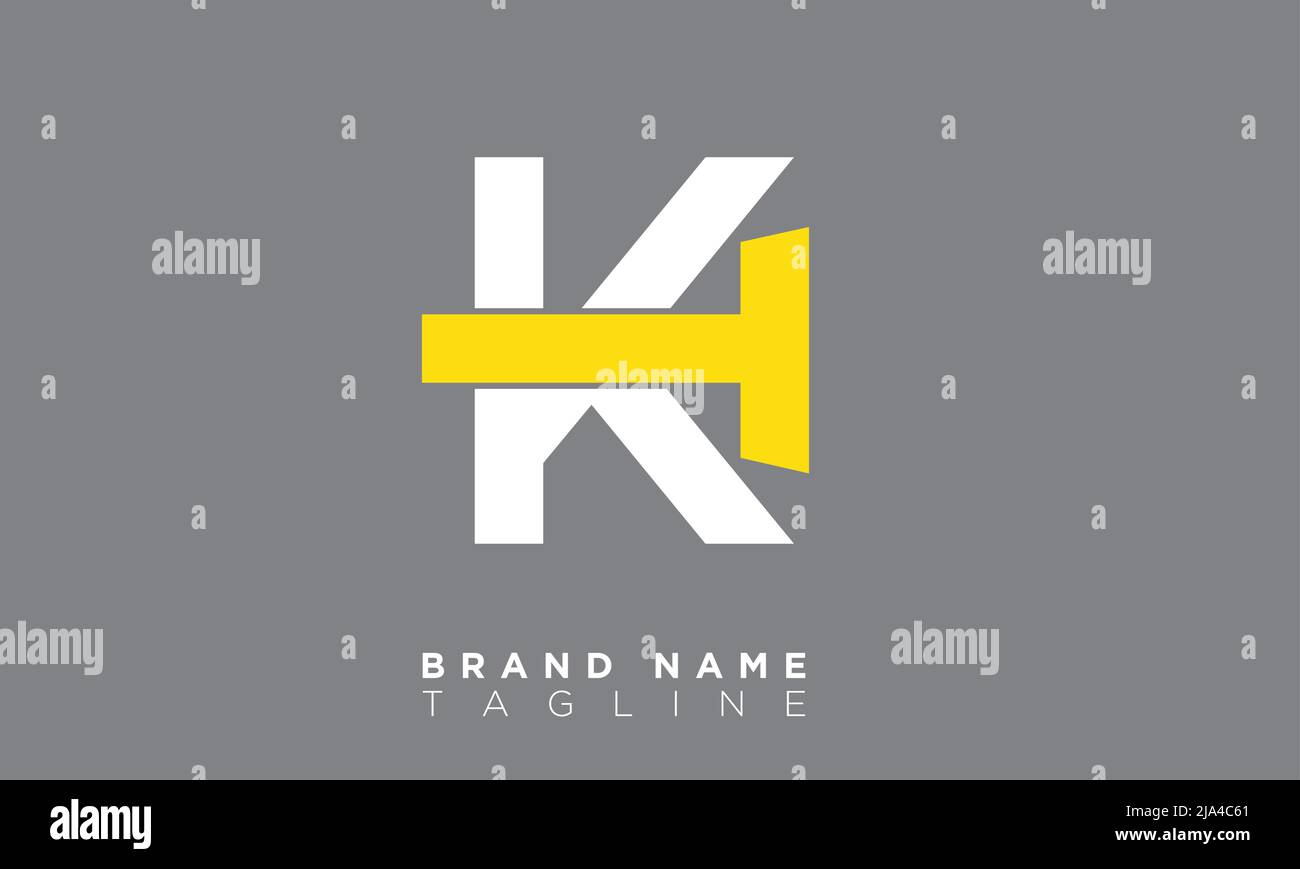 KT Alphabet letters Initials Monogram logo Stock Vector Image & Art - Alamy