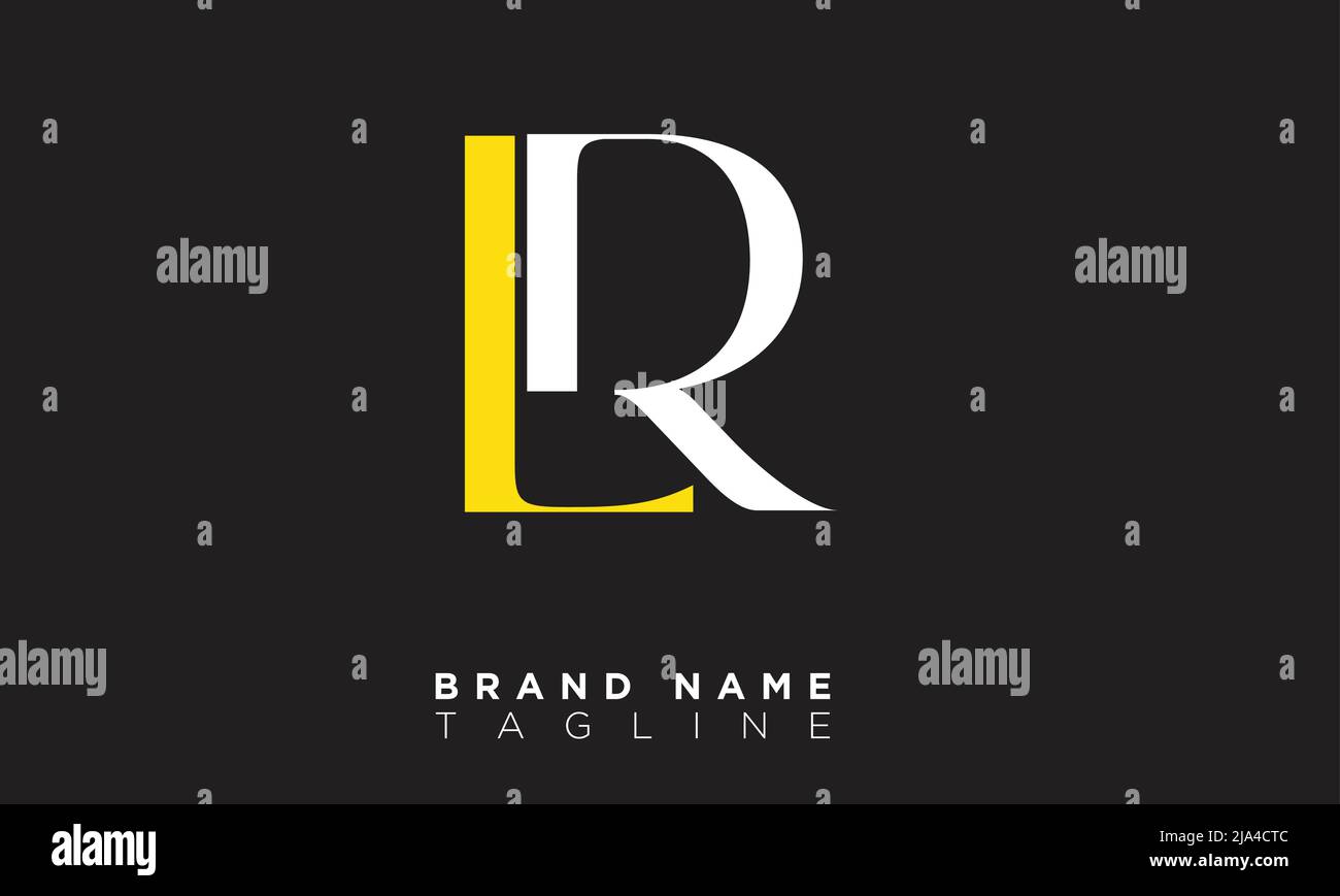 LR Alphabet letters Initials Monogram logo Stock Vector Image & Art - Alamy