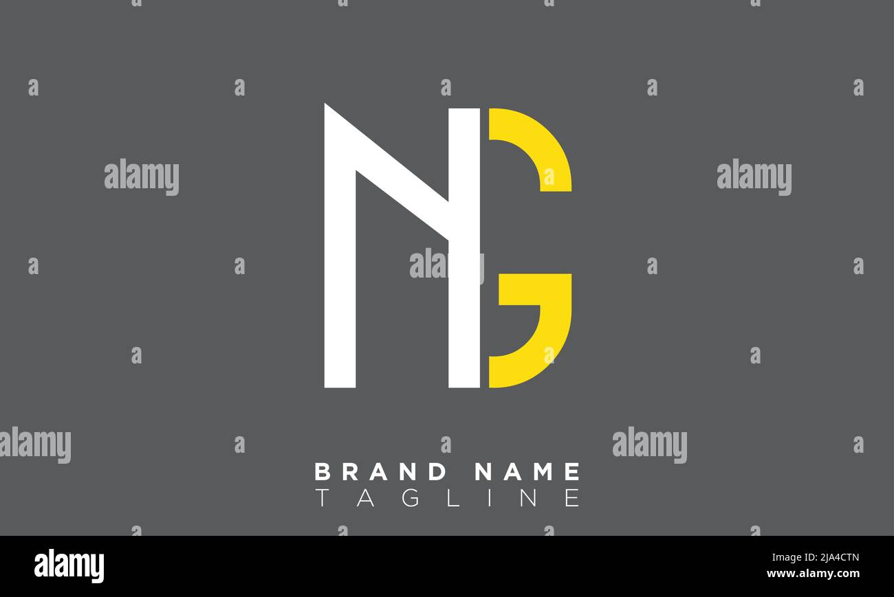 NG Alphabet letters Initials Monogram logo Stock Vector Image & Art - Alamy