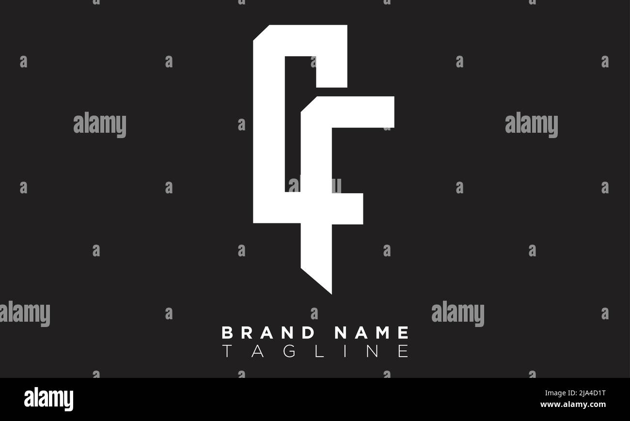 CF Alphabet letters Initials Monogram logo Stock Vector Image & Art - Alamy