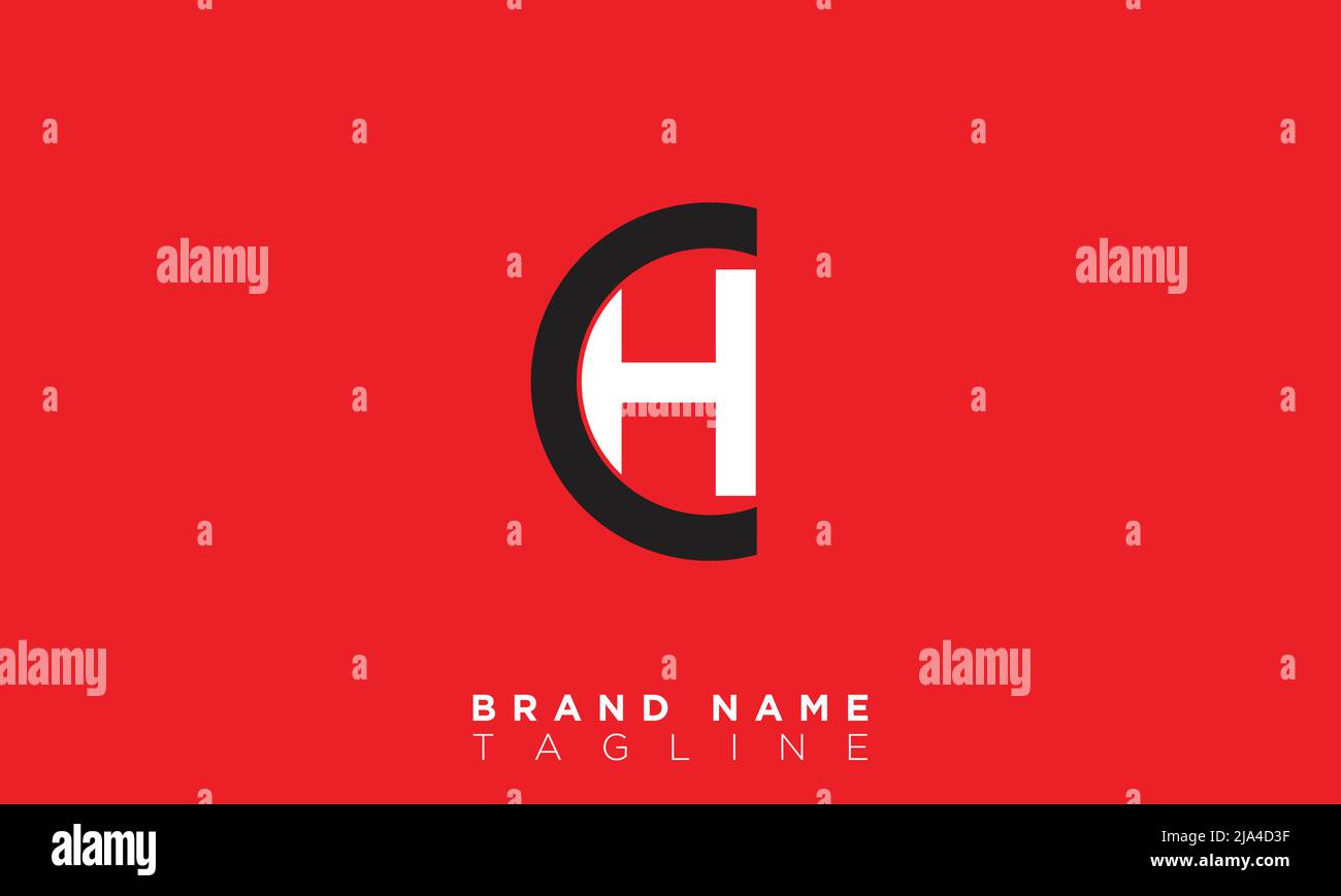 Letter ch logo Stock Vector Images - Alamy