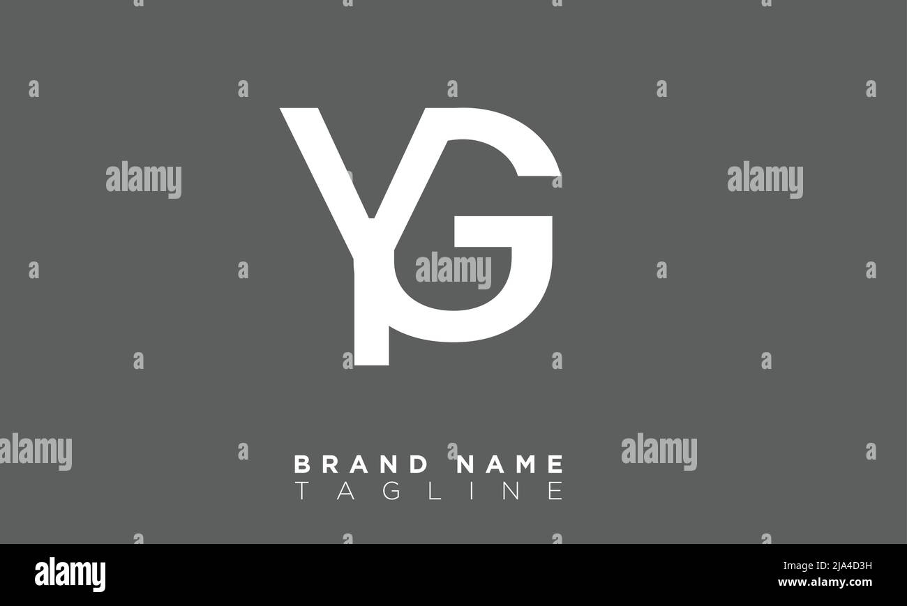 YG Alphabet letters Initials Monogram logo Stock Vector Image & Art - Alamy