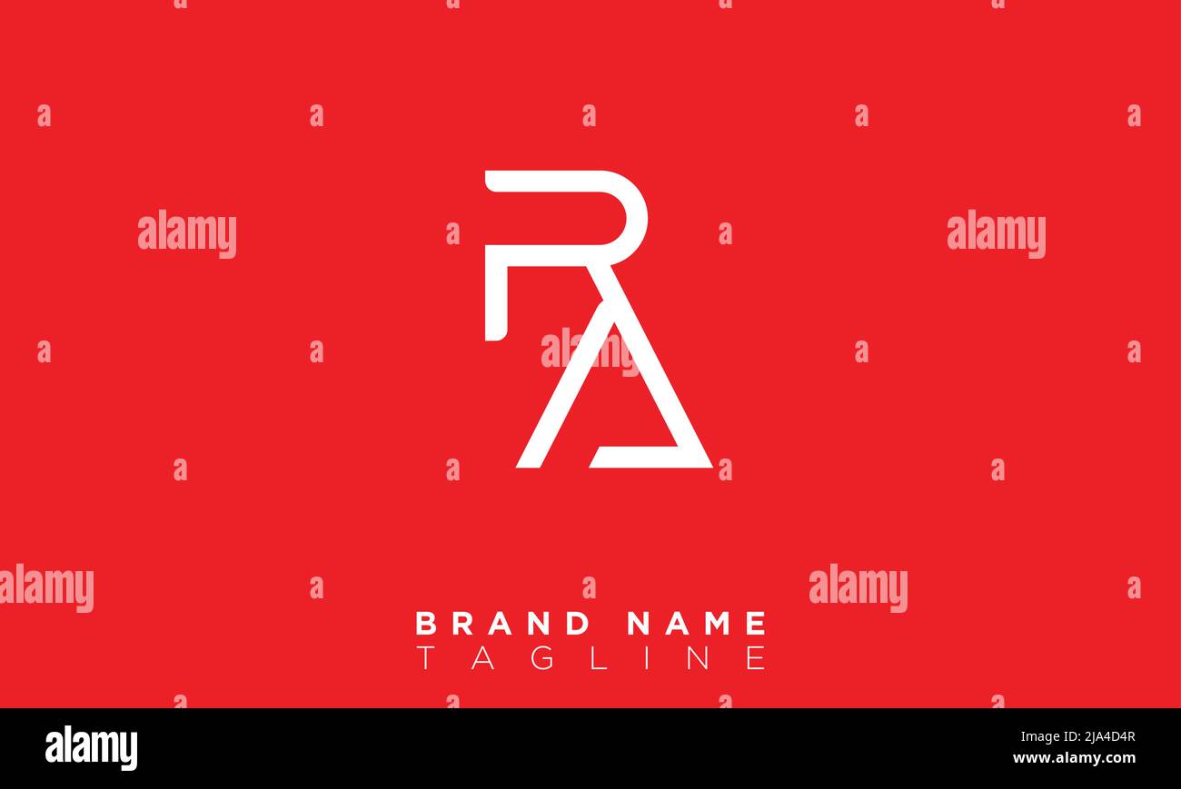 RA Alphabet letters Initials Monogram logo Stock Vector Image & Art - Alamy