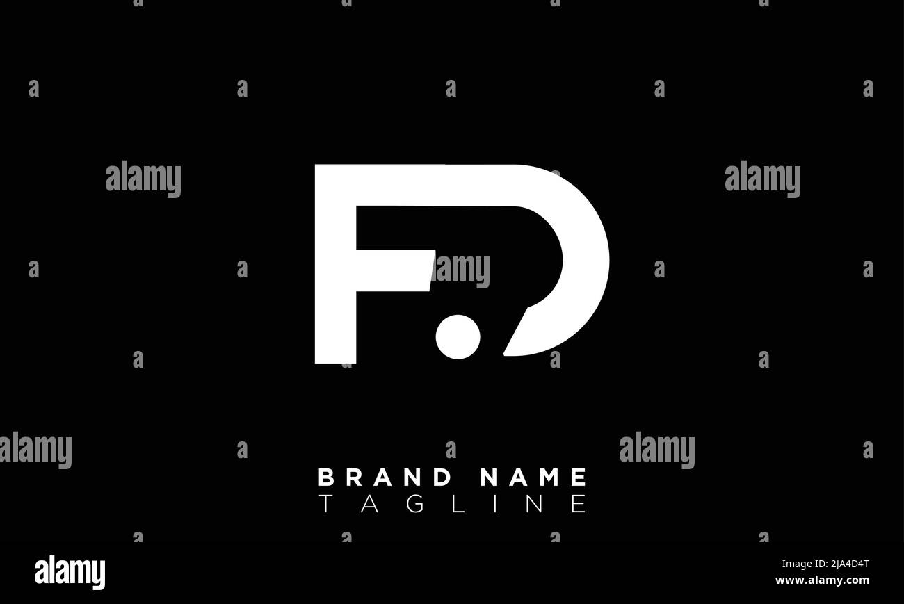 FD Alphabet letters Initials Monogram logo Stock Vector Image & Art - Alamy