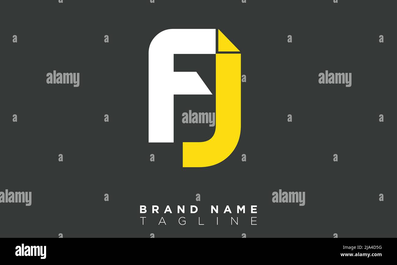 FJ Alphabet letters Initials Monogram logo Stock Vector Image & Art - Alamy