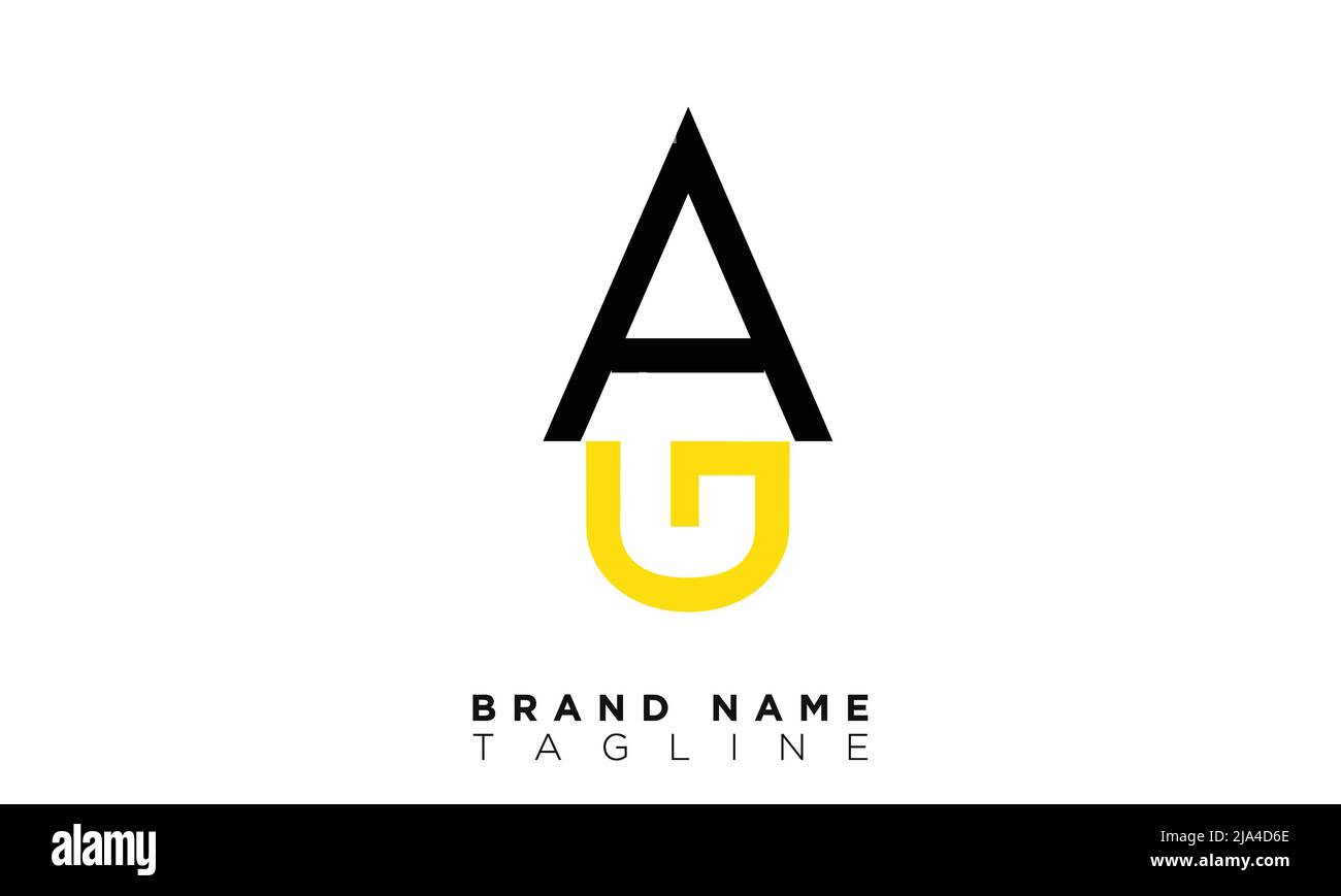 GA Alphabet letters Initials Monogram logo Stock Vector Image & Art - Alamy