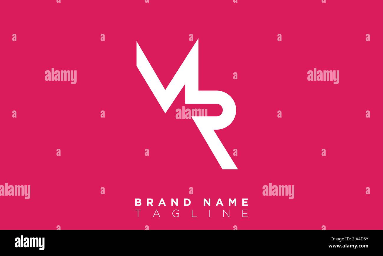 MR Alphabet letters Initials Monogram logo Stock Vector Image & Art - Alamy