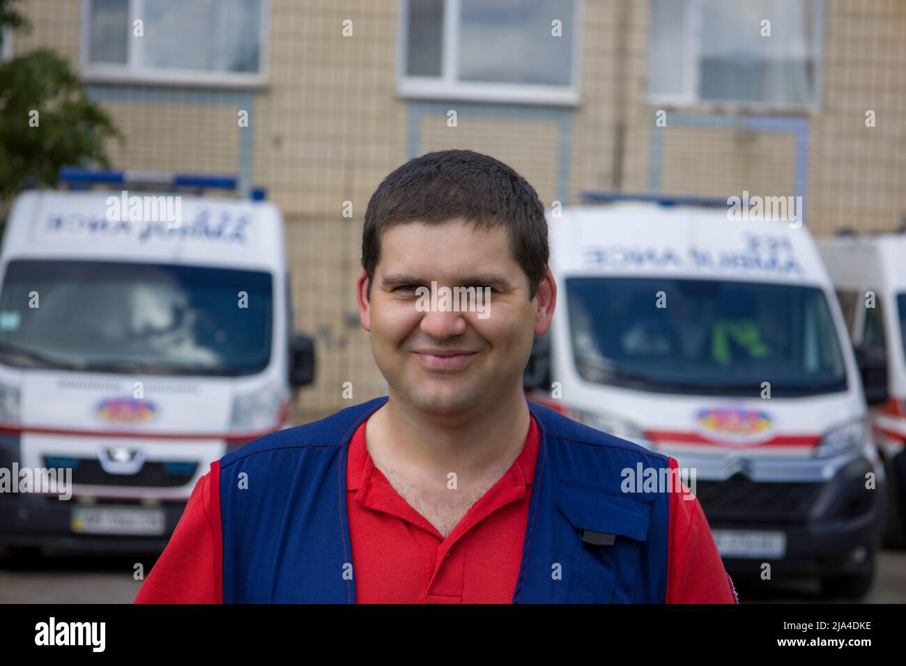 Ambulance man uniform hi-res stock photography and images - Alamy