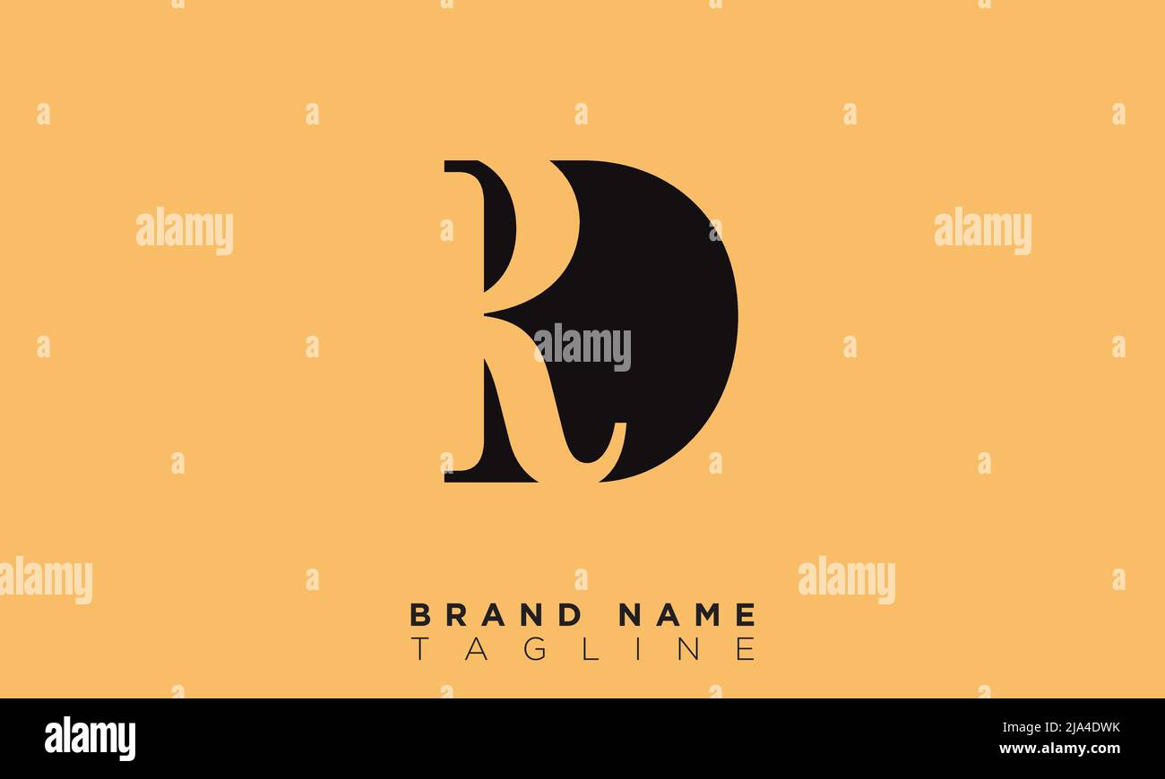 A Logo That Has An R And D