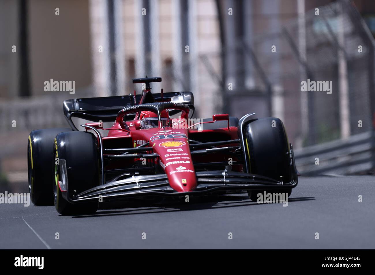Monaco, Monaco. 27th May, 2022. Charles Leclerc of Scuderia Ferrari on ...