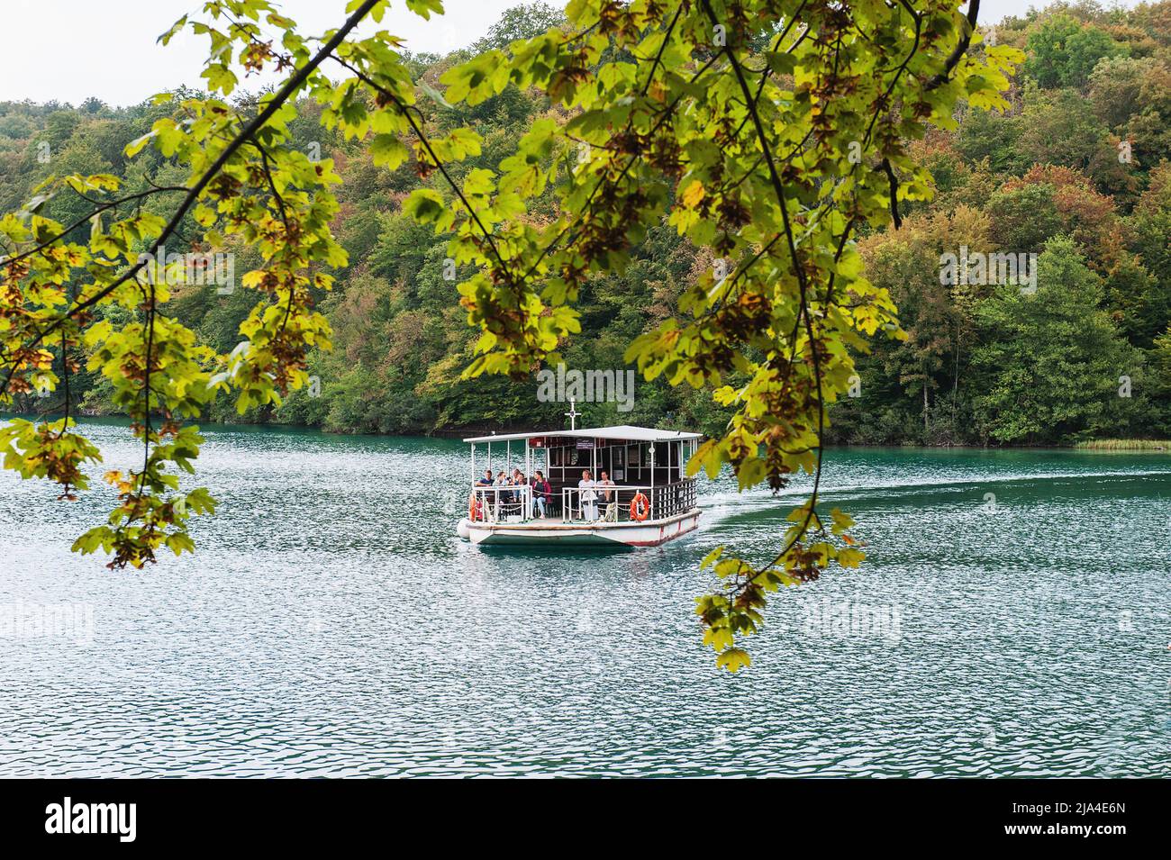 PLITVICE Lakes, CROATIA - SEPTEMBER 3, 2018: Plitvice Lakes National ...