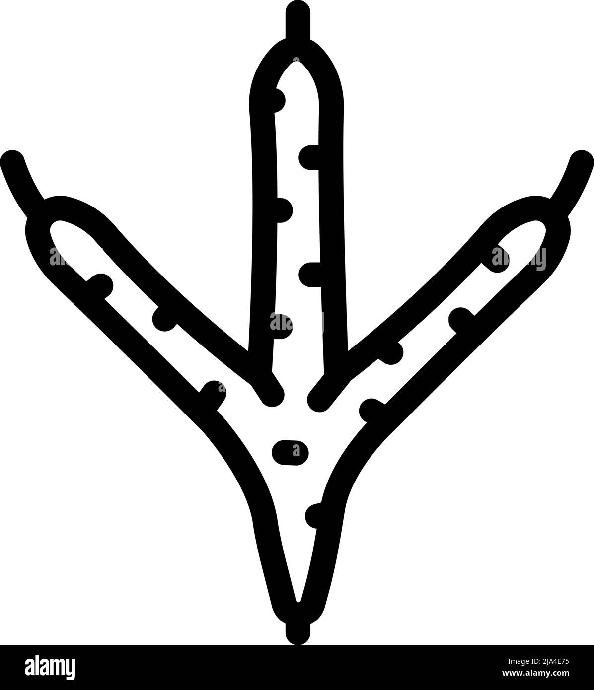 Hoof print outline Cut Out Stock Images & Pictures - Alamy