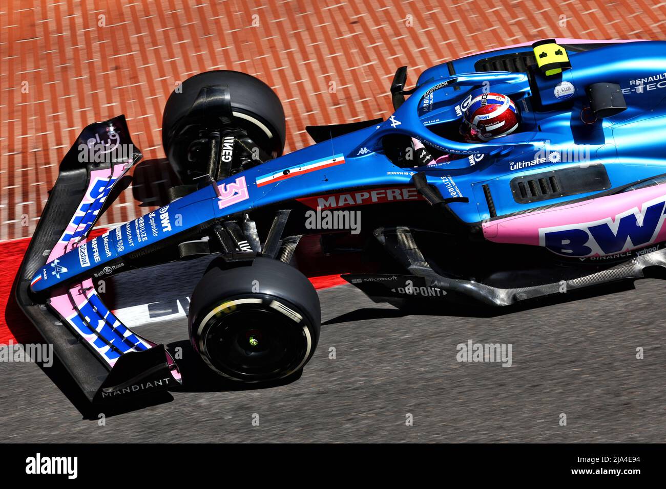 Esteban Ocon (FRA) Alpine F1 Team A522. 27.05.2022. Formula 1 World Championship, Rd 7, Monaco ...