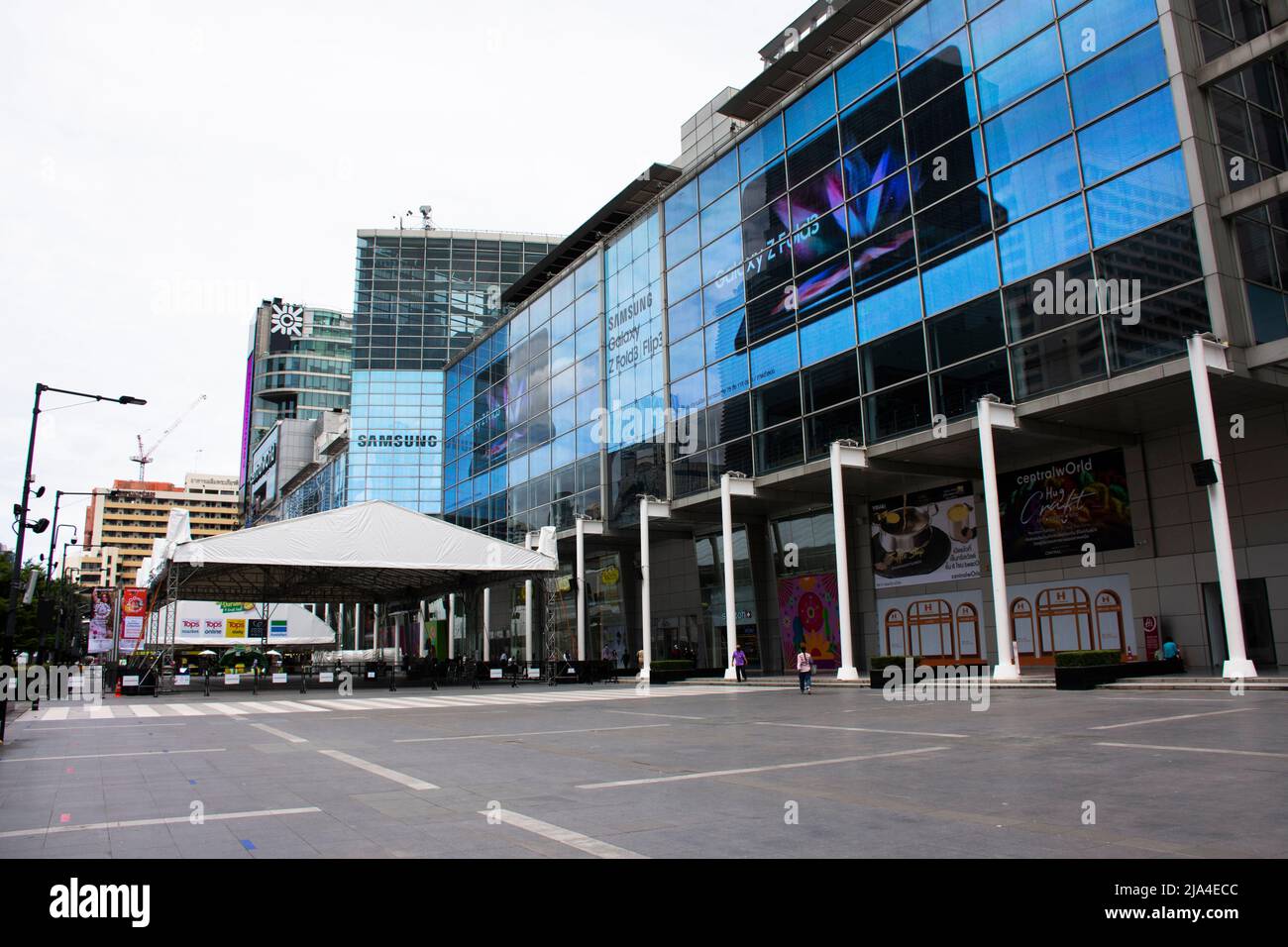 View landscape cityscape and exterior modern building department store ...